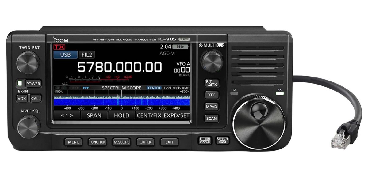 ICOM IC-905 VHF/UHF/SHF All Mode Base/Portable Transceiver ...